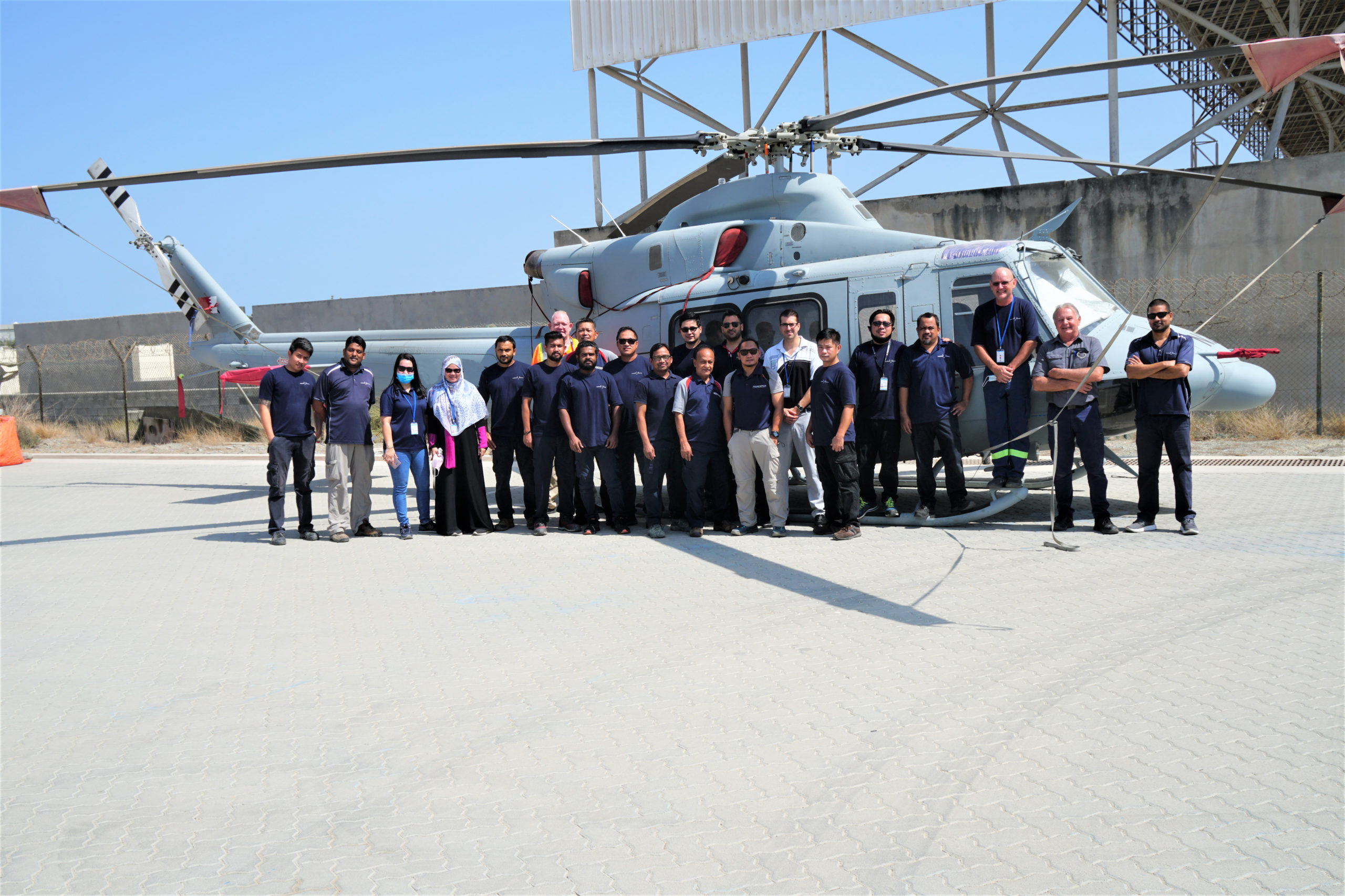 Jet Aviation Successfully Delivers Three Bell 412 Overhauls To Middle